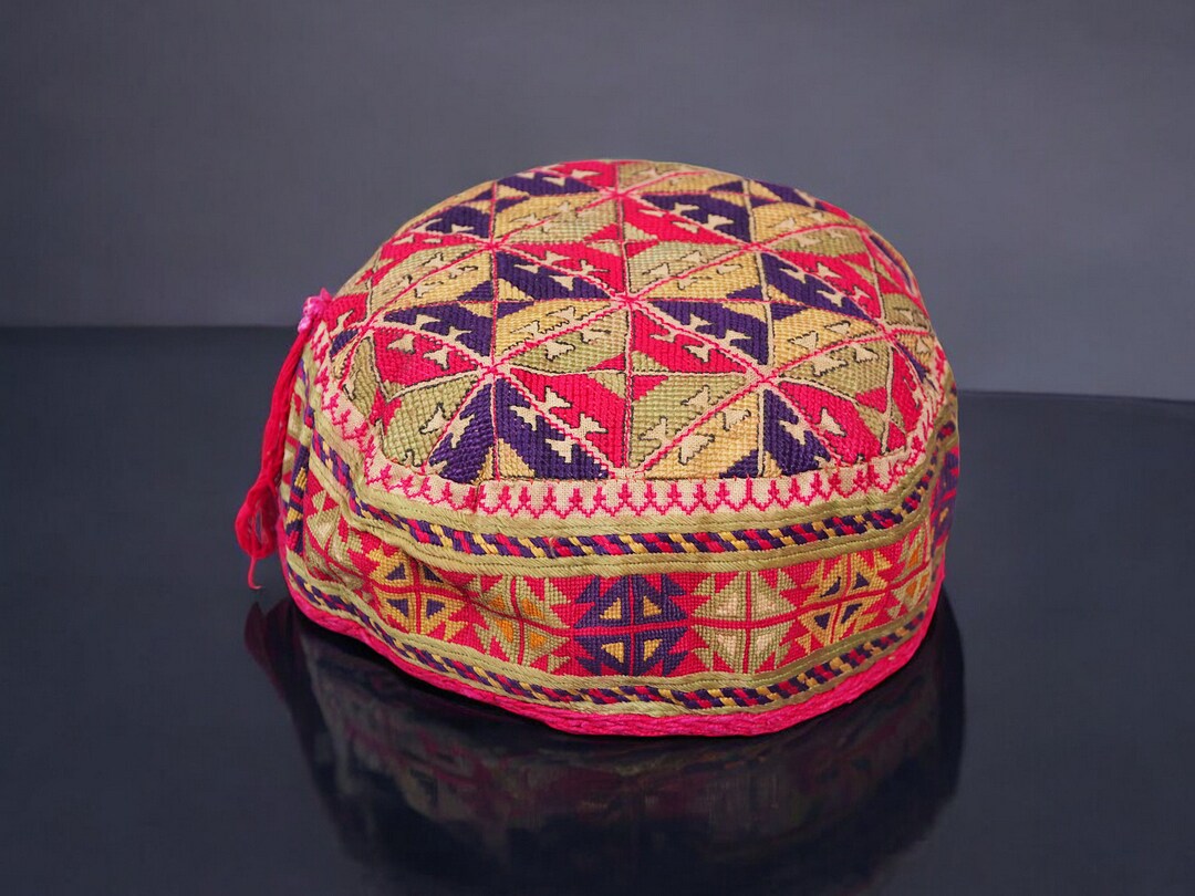 Antique Women’s Embroidery Hunza Caps and Ceremonial Headdress by Women ...
