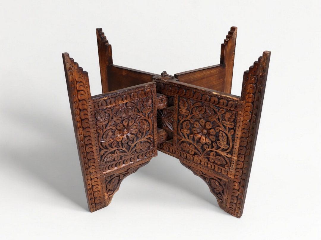 60 Cm Egyptian Moroccan Collapsible Table Stand Folding Table Base ...