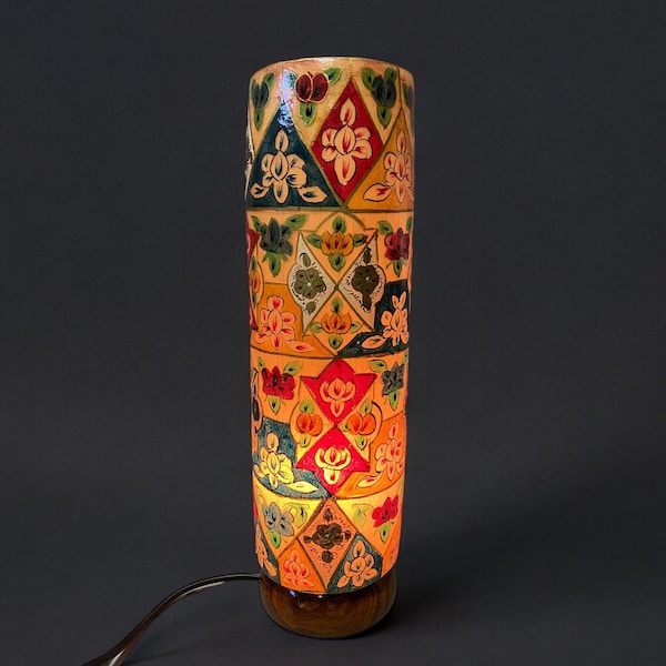 Pakistan Camel Skin Lamp - Etsy