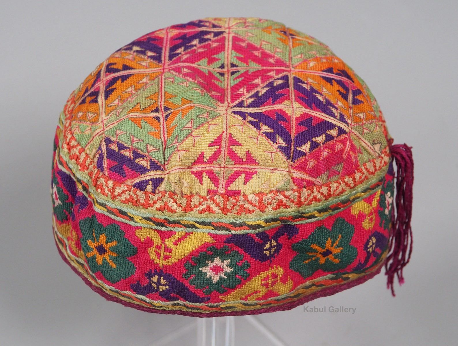 Antique Womens embroidery Hunza Caps and Ceremonial Headdress | Etsy