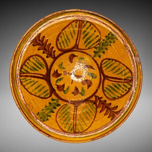 Antique Handmade Clay Bowl Pottery Bowl Plate Dish From Swat Valley ...