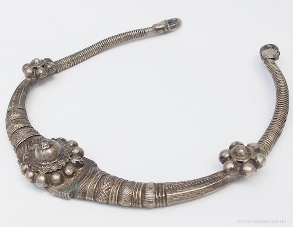 Antique Silver neck torques worn by married women in … - Gem