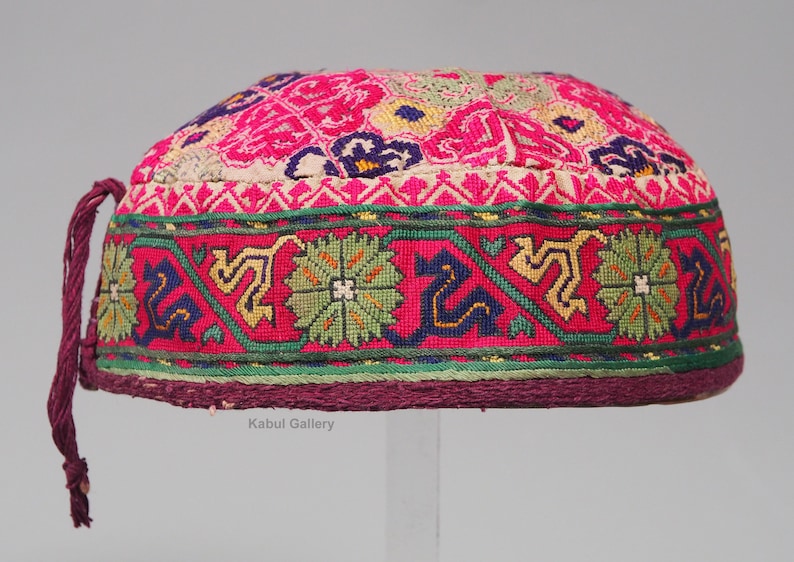 Antique Women’s Embroidery Hunza Caps and Ceremonial Headdress by Women ...