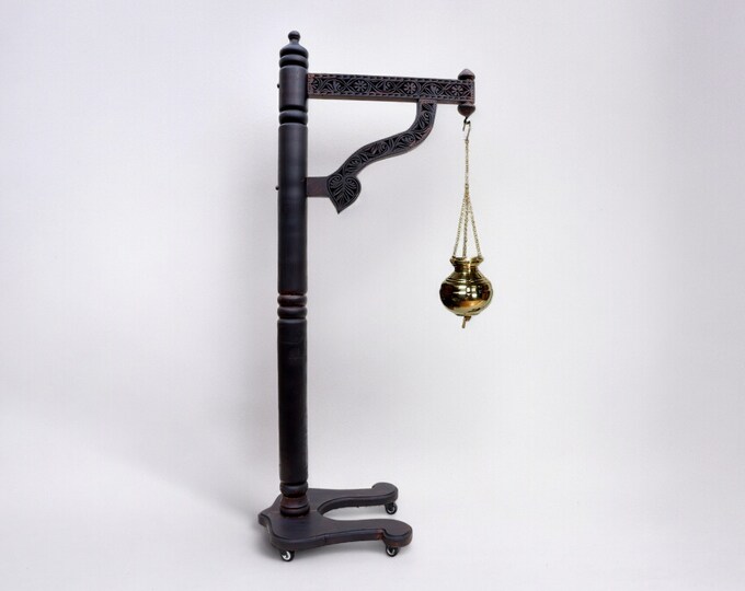 Hand Carved Orient Handmade Solid Wood Shirodhara Ayurveda Forehead ...