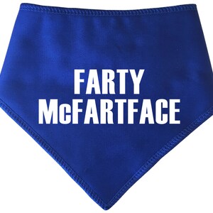 Spoilt Rotten Pets 'farty Mcfartface' Dog Funny Rude Dog Bandana 4 ...