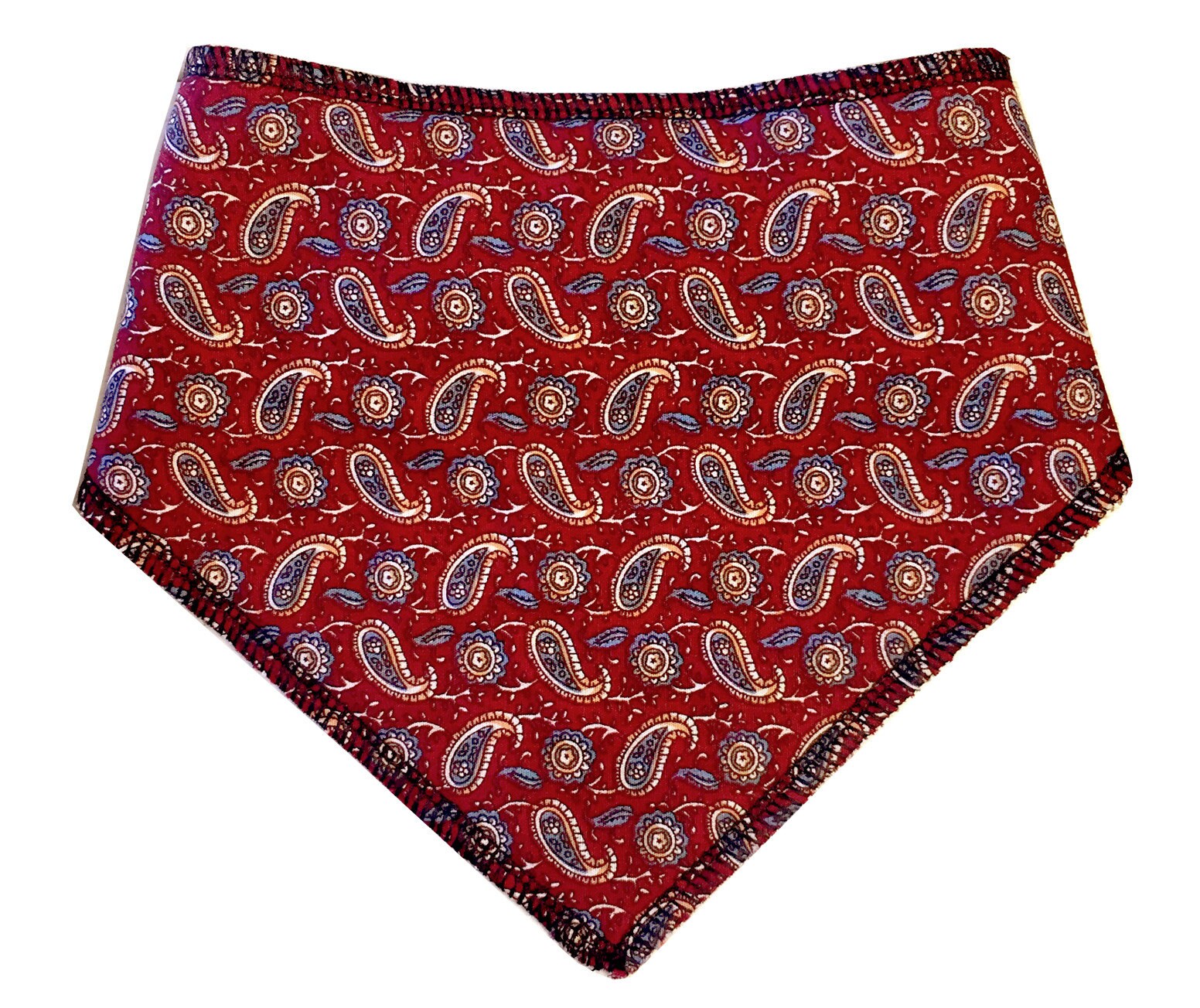 Spoilt Rotten Pets Burgundy Paisley Pattern Any Name Custom | Etsy