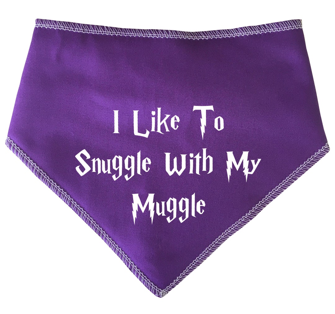 Spoilt Rotten Pets 'I Like to Snuggle With My Muggle' 4 Sizes Dog or ...