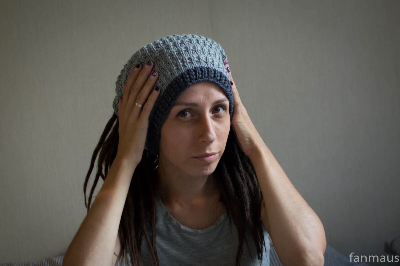 Dread Cap Light Gray/dreadlock Caps/ Dread Hat/ Dreadlock Hat | Etsy