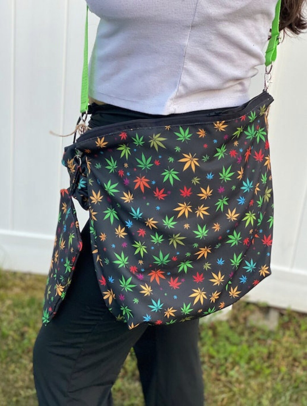 Rainbow Cannabis Tote Bag Set - Etsy
