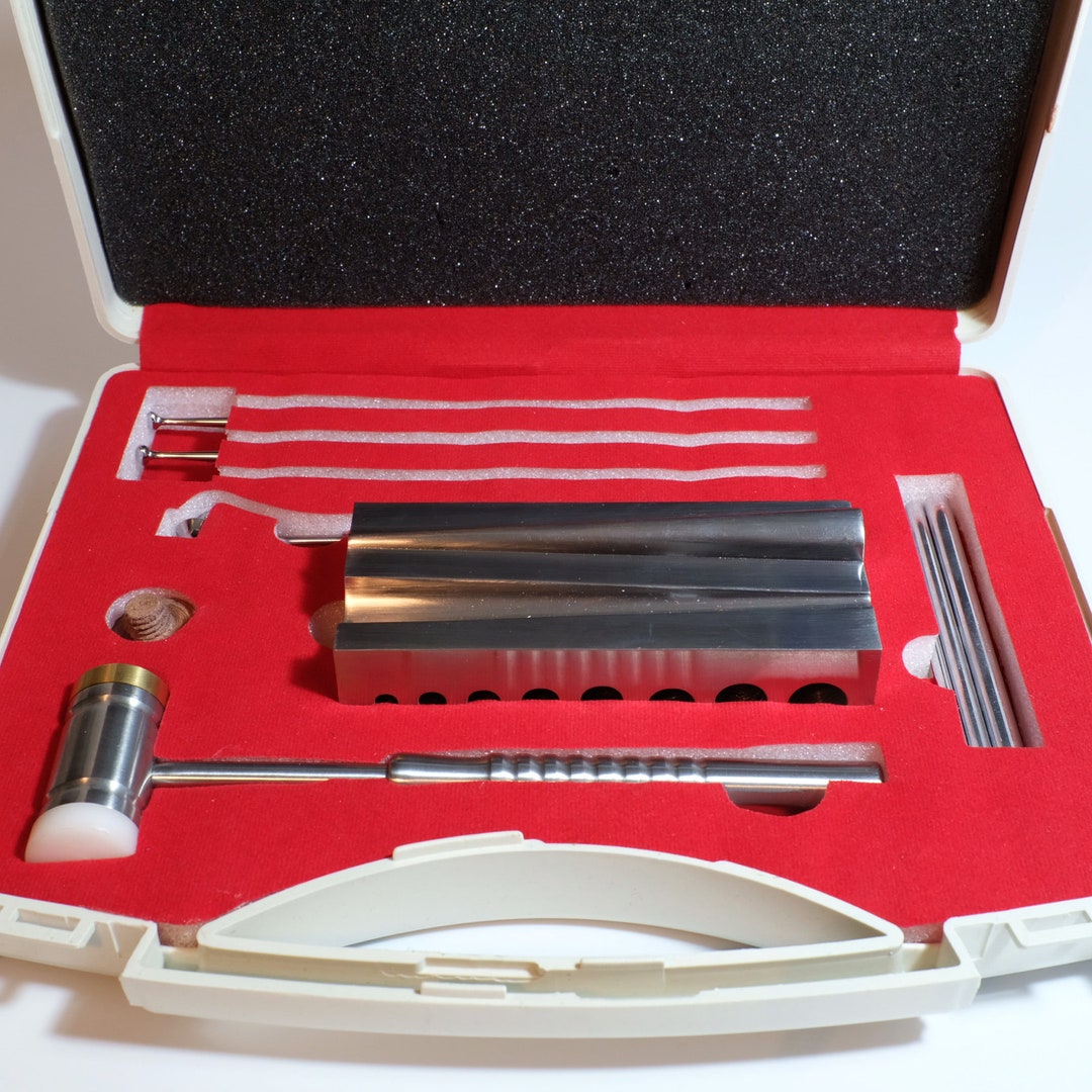 SOLID STEEL Fountain Pen Nib Repair and Knockout Block Plus Hammer - Etsy
