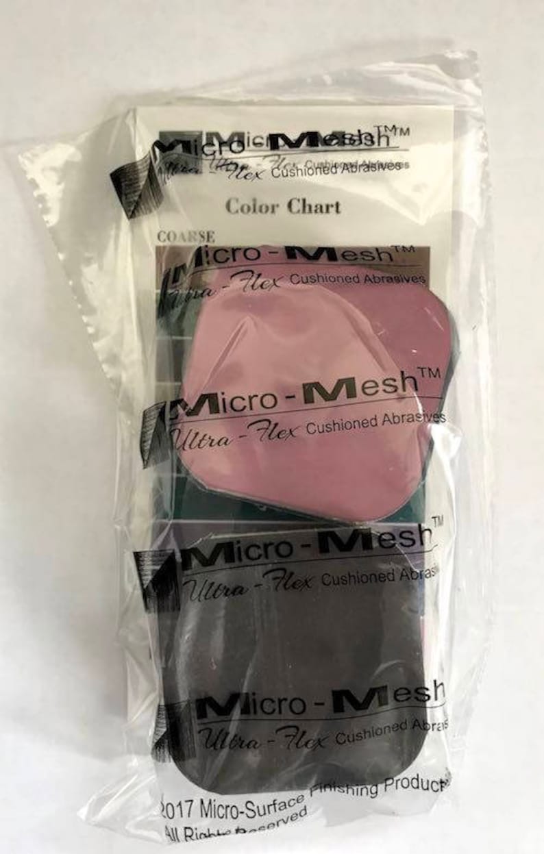 Micro-mesh Assorted Polishing Soft Pads. 9 Pack - Etsy