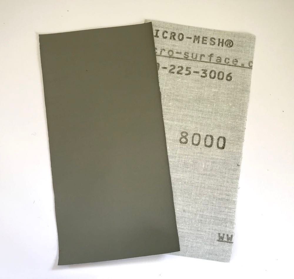 Micro-mesh Grit Sanding Sheets Assorted Grits Sheet Size 15.2 Cm X 7.6 ...