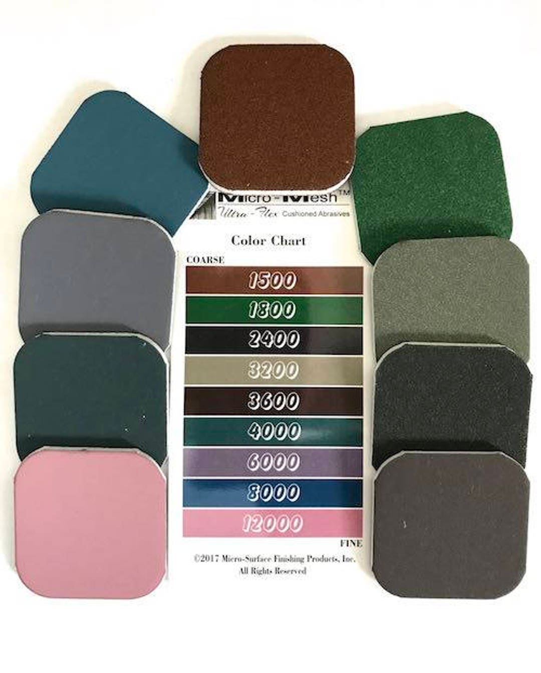 Micro-mesh Assorted Polishing Soft Pads. 9 Pack - Etsy