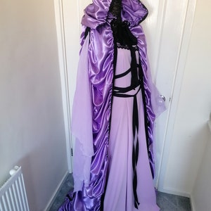 Lily Munster Coffin Cape, Cloak, Munsters, Gothic, Spooky, Vampire ...