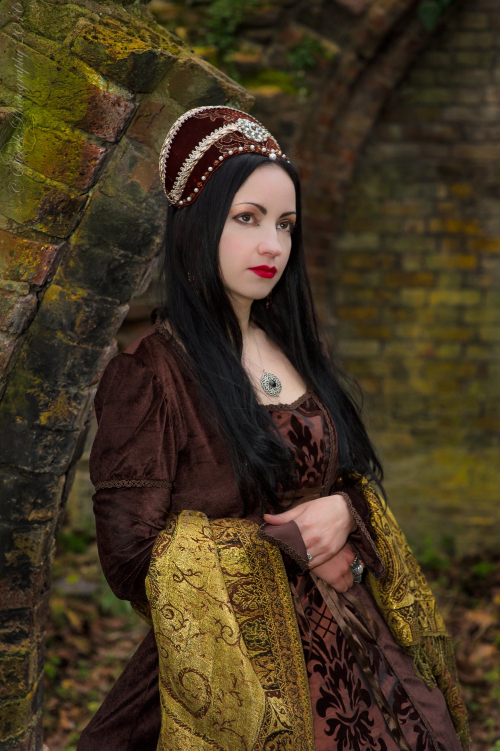 Renaissance Dress - *all Colours ,gothic Dress, Tudor Dress, Pagan ...