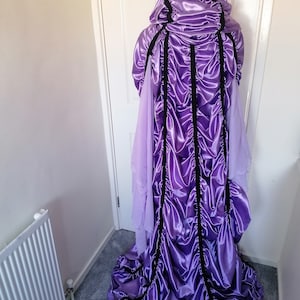 Lily Munster Coffin Cape, Cloak, Munsters, Gothic, Spooky, Vampire ...