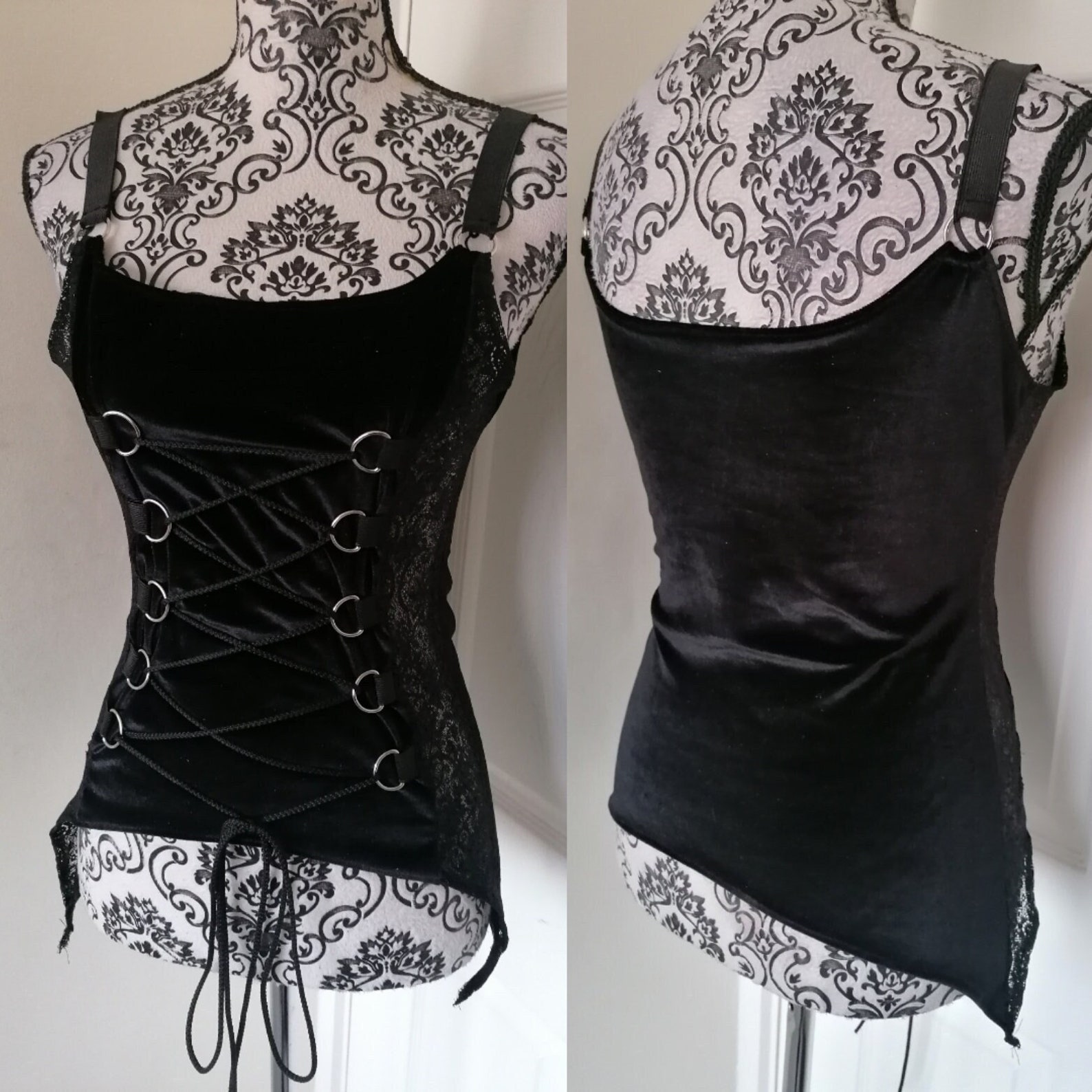 Pandora Top, *all Colours* Goth, Metal, Festival, Trad Goth, Gothic ...