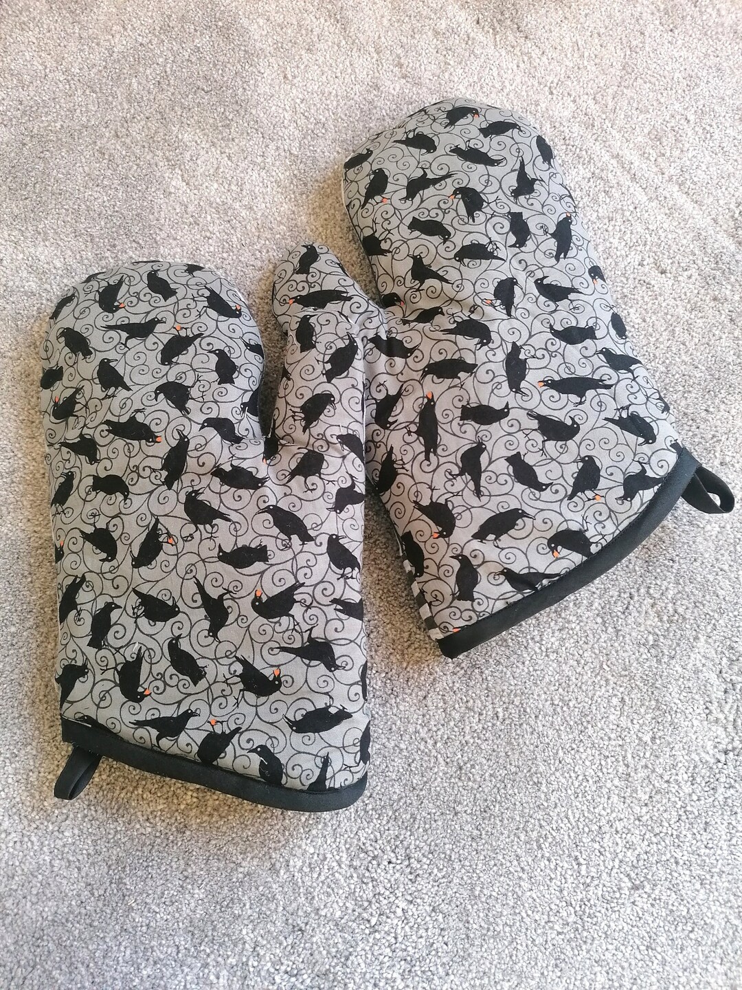 Witchy Oven Gloves, Gothic, Oven Mitts, Halloween, Spooky Gift, Goth ...