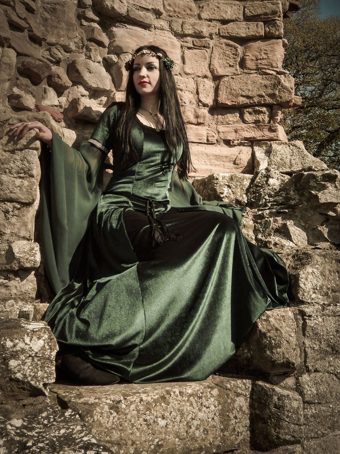 Lady Macbeth Dress *all Colours* Fairy, Elven Dress, Pagan, Medieval ...