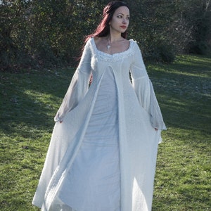 Angel Dress, Cosplay, Arwen, Elven Dress, Elf, Pagan, Fairy, Medieval ...