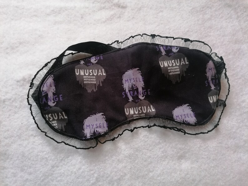 Weeping Beauty. Gothic Sleeping Mask Sleep Mask Moons | Etsy