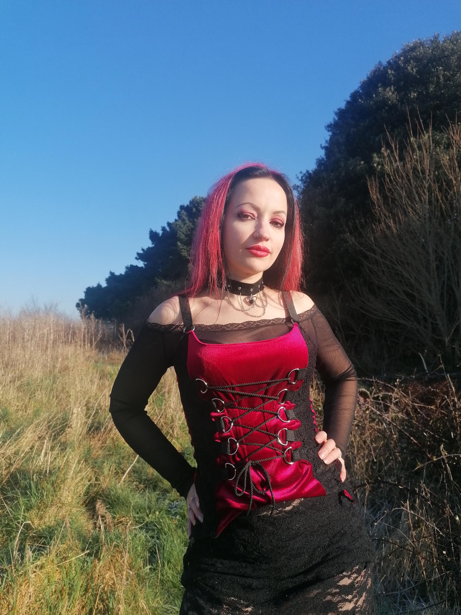 Pandora Top, *all Colours* Goth, Metal, Festival, Trad Goth, Gothic ...