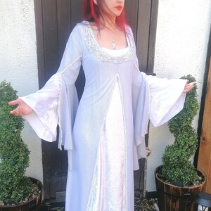 Angel Dress, Cosplay, Arwen, Elven Dress, Elf, Pagan, Fairy, Medieval ...