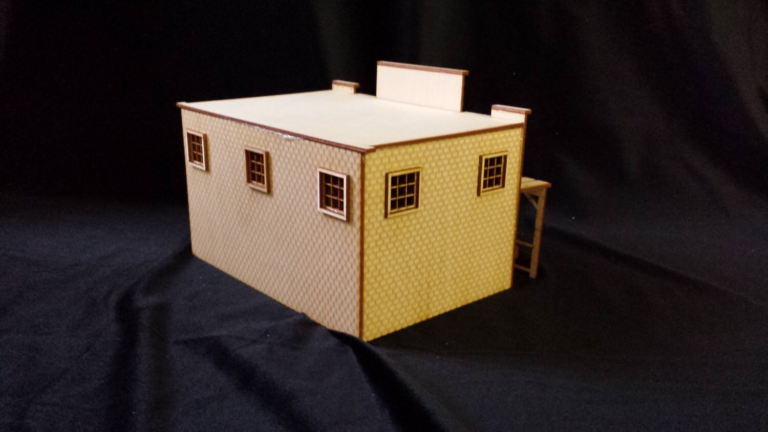 O Scale Bank Kit Model Railroad Train Building On30 Scale - Etsy