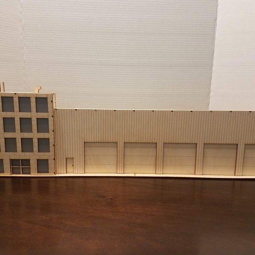 O Scale Warehouse Flat Kit Model Railroad Train Building On30 - Etsy