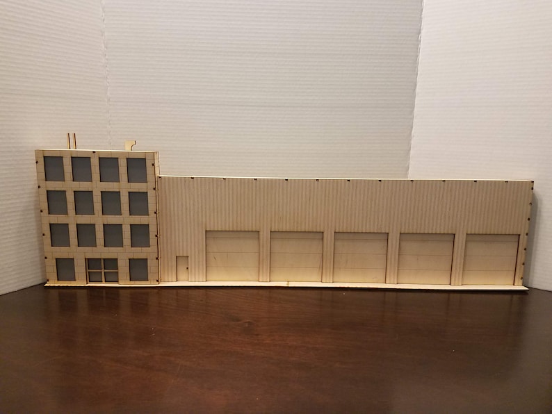 O Scale Warehouse Flat Kit Model Railroad Train Building On30 | Etsy