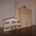 O Scale Warehouse Power Plant Factory Flat Kit Model Railroad Train ...