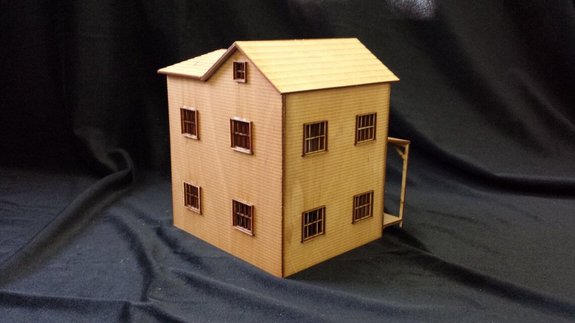 O Scale Feed Store Saloon Warehouse Kit Model Railroad Train | Etsy