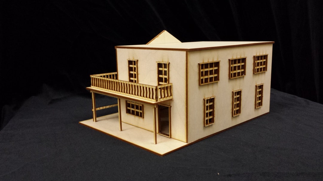 O Scale Hotel Kit Model Railroad Train Building On30 Scale - Etsy