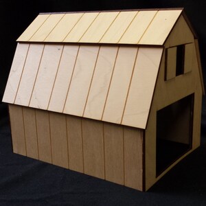 O Scale Barn Kit Model Railroad Train Building On30 Scale - Etsy