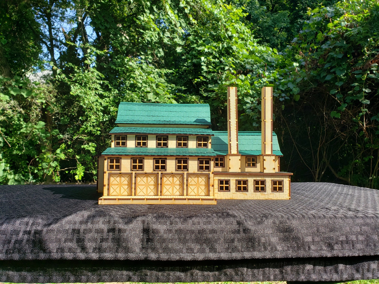 O Scale Warehouse Factory Kit Model Railroad Train Building - Etsy