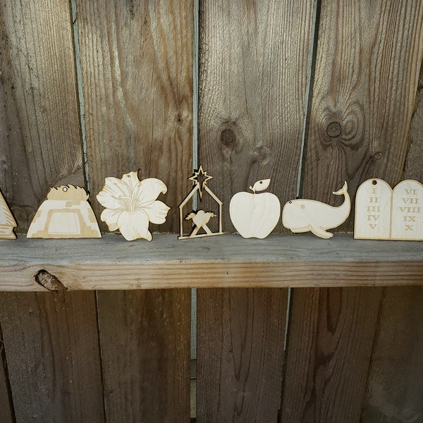 Jesse Tree Ornaments - Etsy