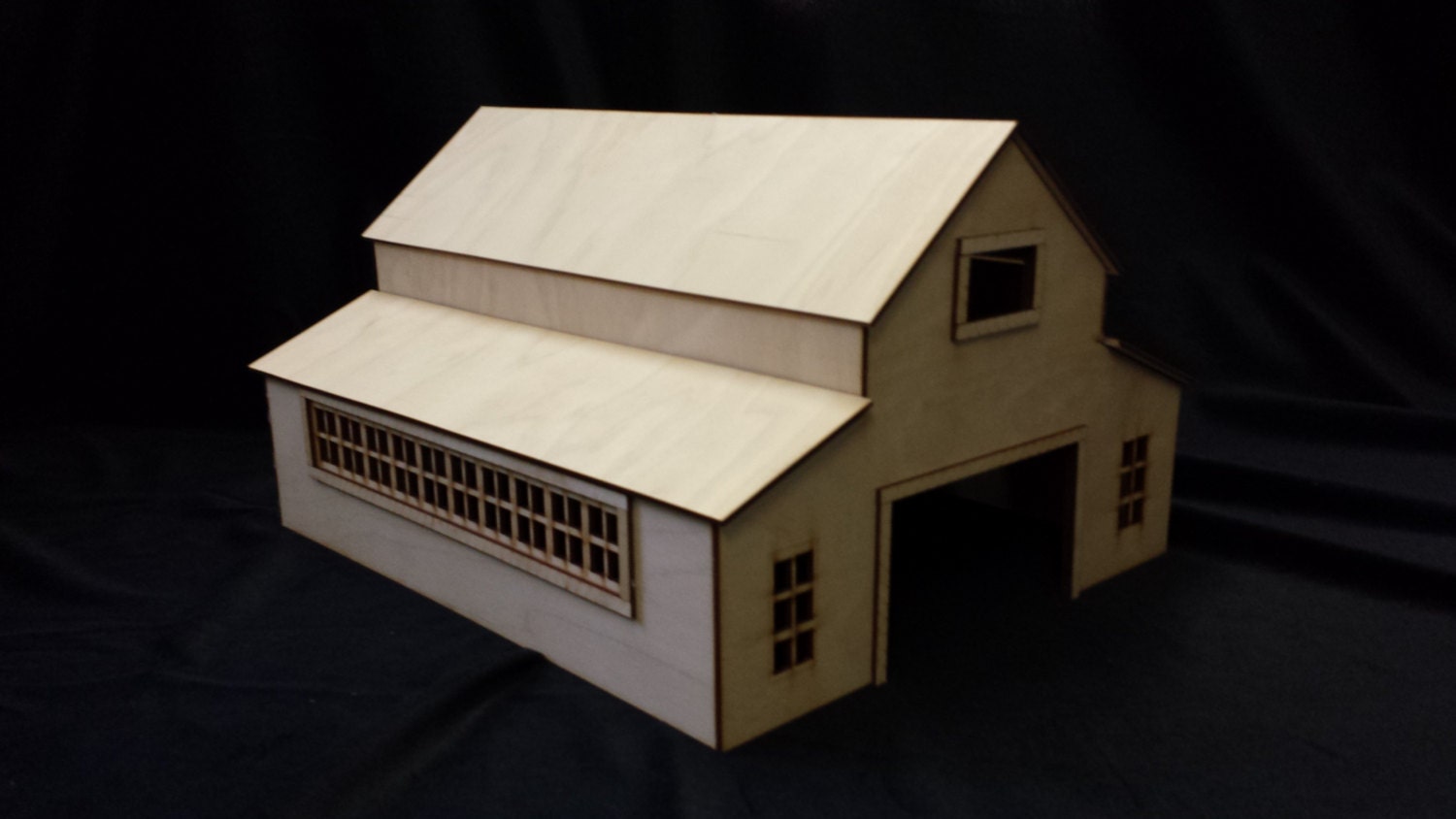 O Scale Warehouse Barn Kit Model Railroad Train Building On30 | Etsy