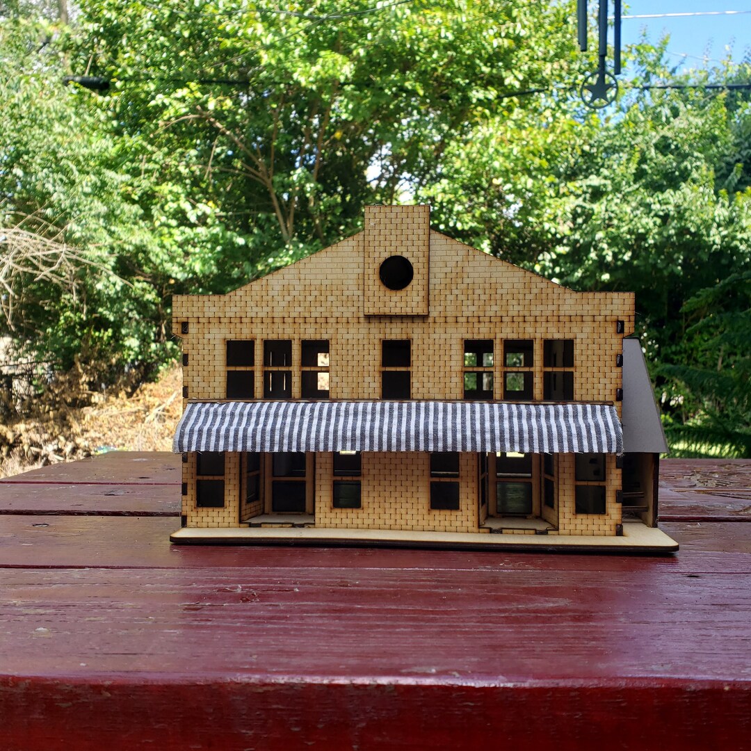 O Scale General Store - Model Railroad Train Kit Building - Etsy