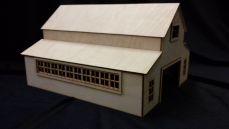 O Scale Warehouse Barn Kit Model Railroad Train Building On30 Scale - Etsy