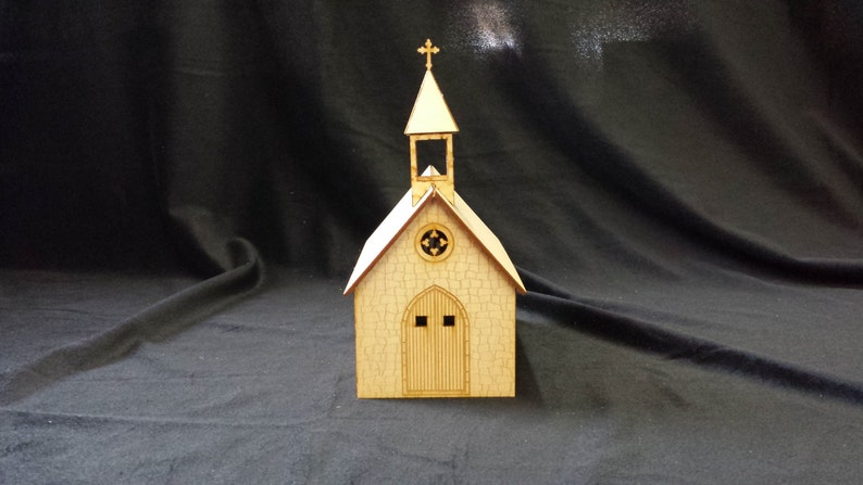 O Scale Church Kit Model Railroad Train Building On30 Scale - Etsy UK