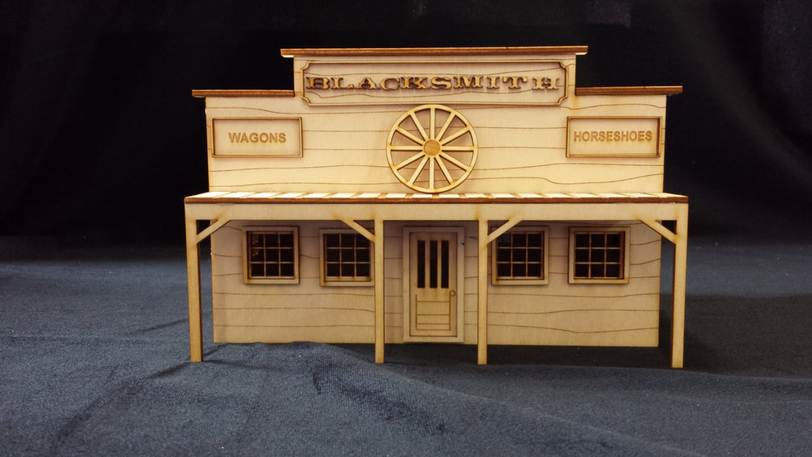 O Scale Blacksmith Shop Store Kit Model Railroad Train | Etsy