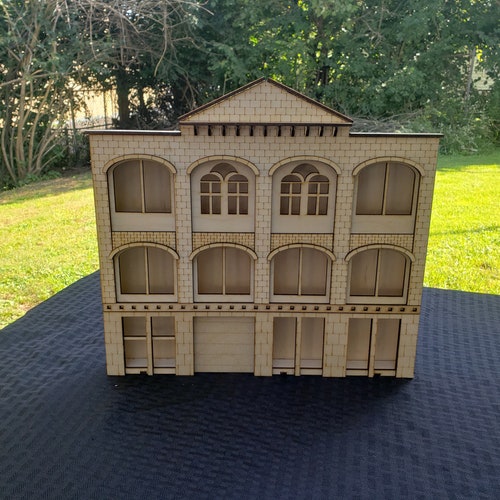 O Scale Industrial 12 Factory Building Flat W/ Leds for - Etsy