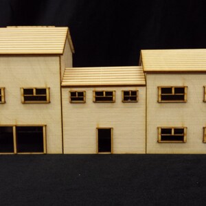 O Scale Factory Kit Model Railroad Train Building On30 Scale - Etsy