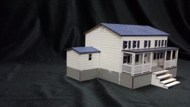 O Scale House Kit Model Railroad Train Building On30 Scale - Etsy