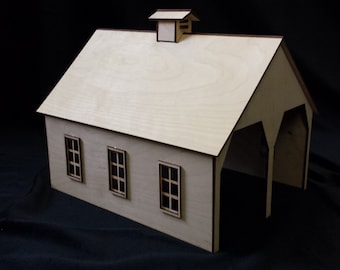 O Scale Barn Kit Model Railroad Train Building On30 Scale - Etsy