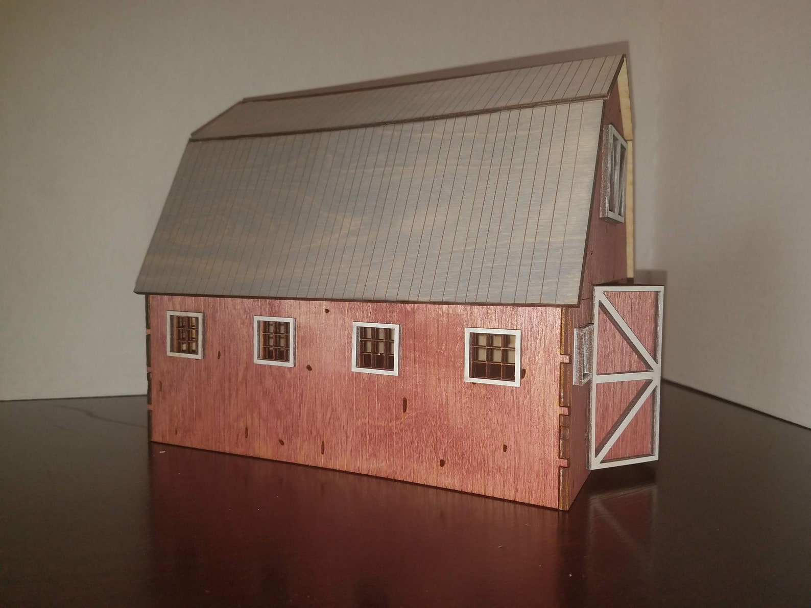 O Scale Barn Kit Model Railroad Train Building On30 Scale - Etsy