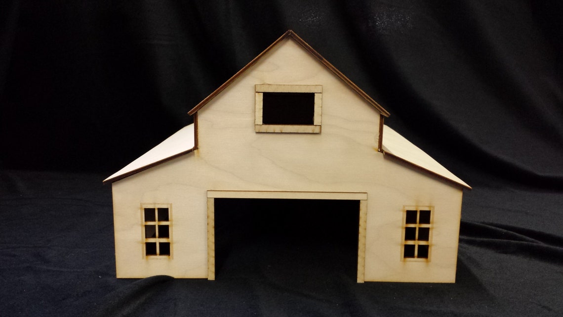 O Scale Warehouse Barn Kit Model Railroad Train Building On30 Scale - Etsy