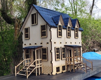 O Scale Church Kit Model Railroad Train Building On30 Scale - Etsy