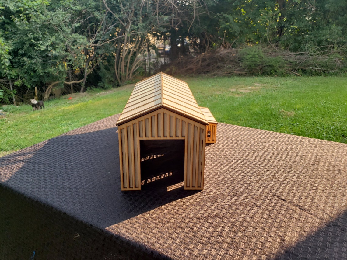 O Scale Engine House Model Railroad Train Kit Building | Etsy