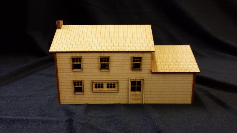O Scale House Kit Model Railroad Train Building On30 Scale - Etsy